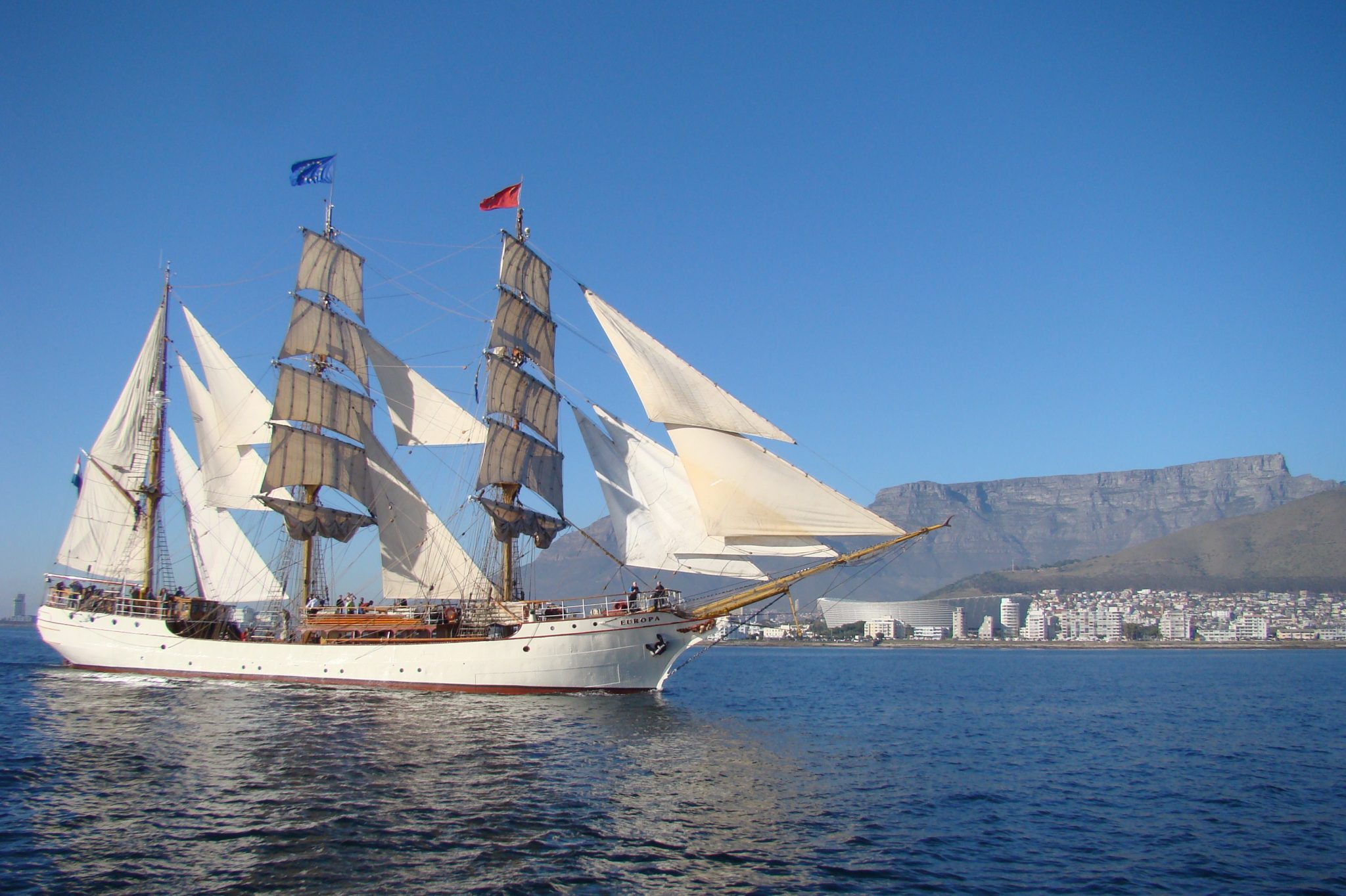 Bark Europa: Cape town (SOUTH AFRICA) - Ascension Island (UK) | AS07816 ...