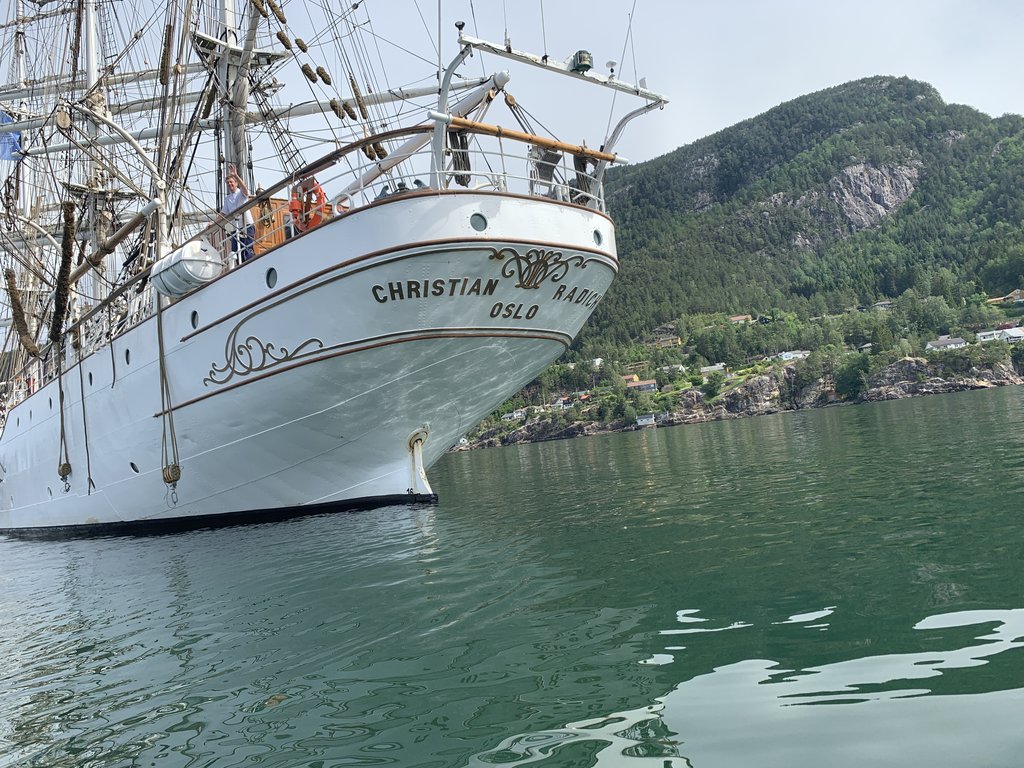 Christian Radich: Stavanger (NO) - Lerwick, Shetland Islands (GB ...